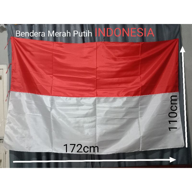 Jual Bendera Merah Putih Indonesia 172cmx110cm Bendera Indonesia ...