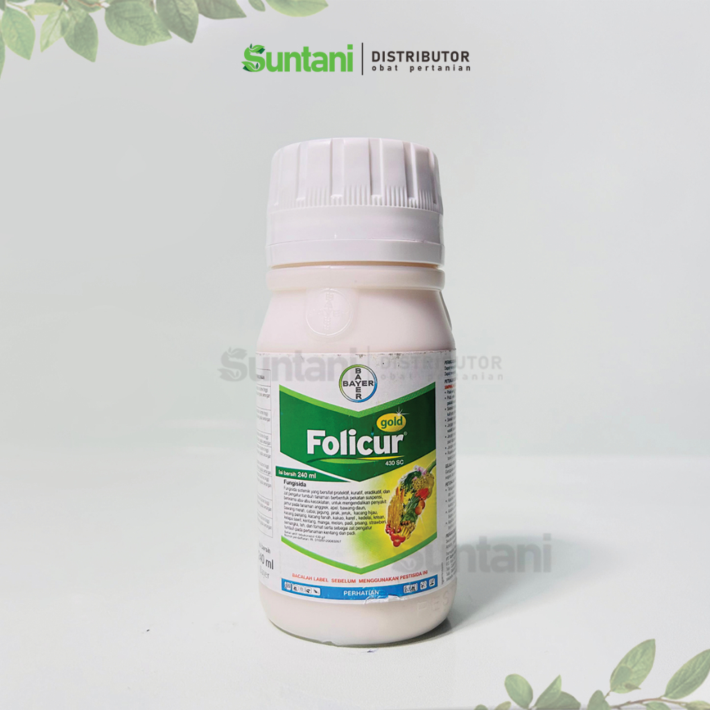 Jual Folicur Gold 430SC 240ML - Fungisida Sistemik ( Obat Daun Padi ...