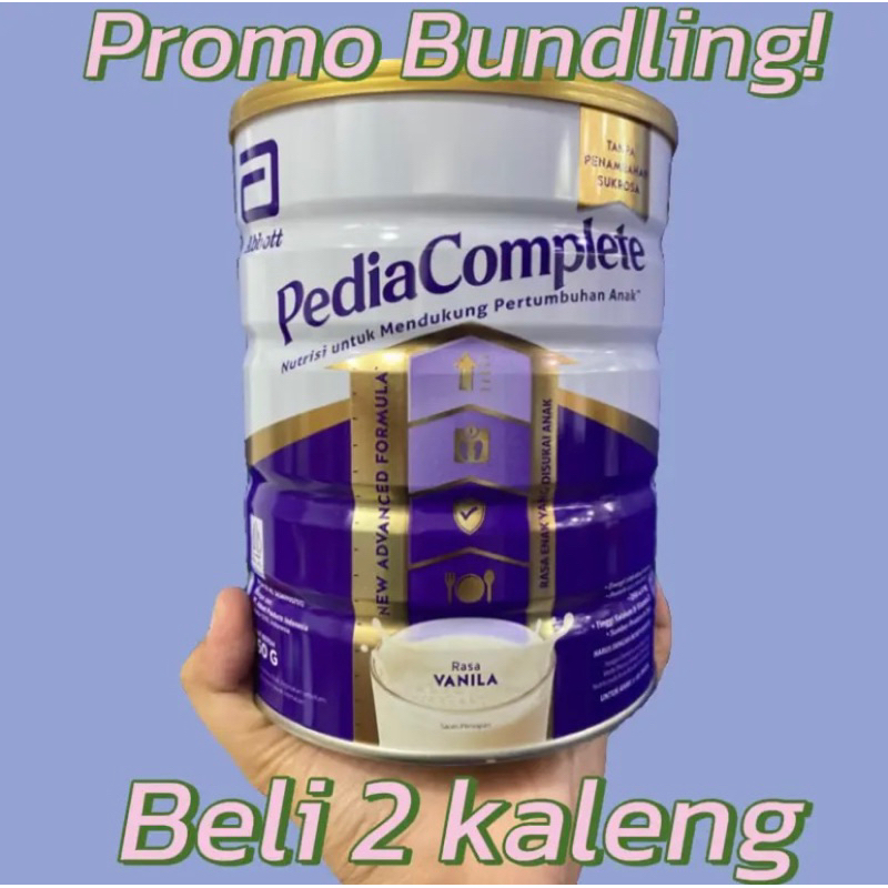 Jual Pediacomplete 850 / Pediasure complete 850 bundling 2 kaleng | Shopee Indonesia