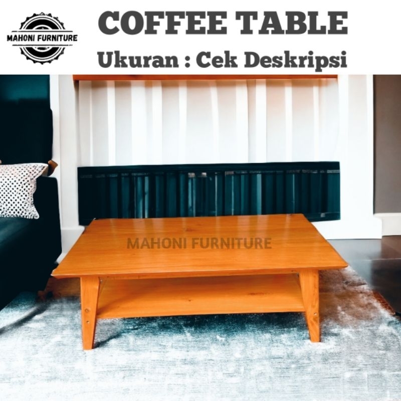 Jual meja kopi ruang tamu top table minimalis coffee table meja ruang ...