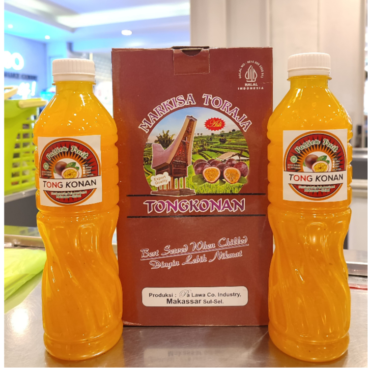 Jual Sirup Markisa Toraja Tongkonan Oleh Oleh Khas Makassar 2 botol ...