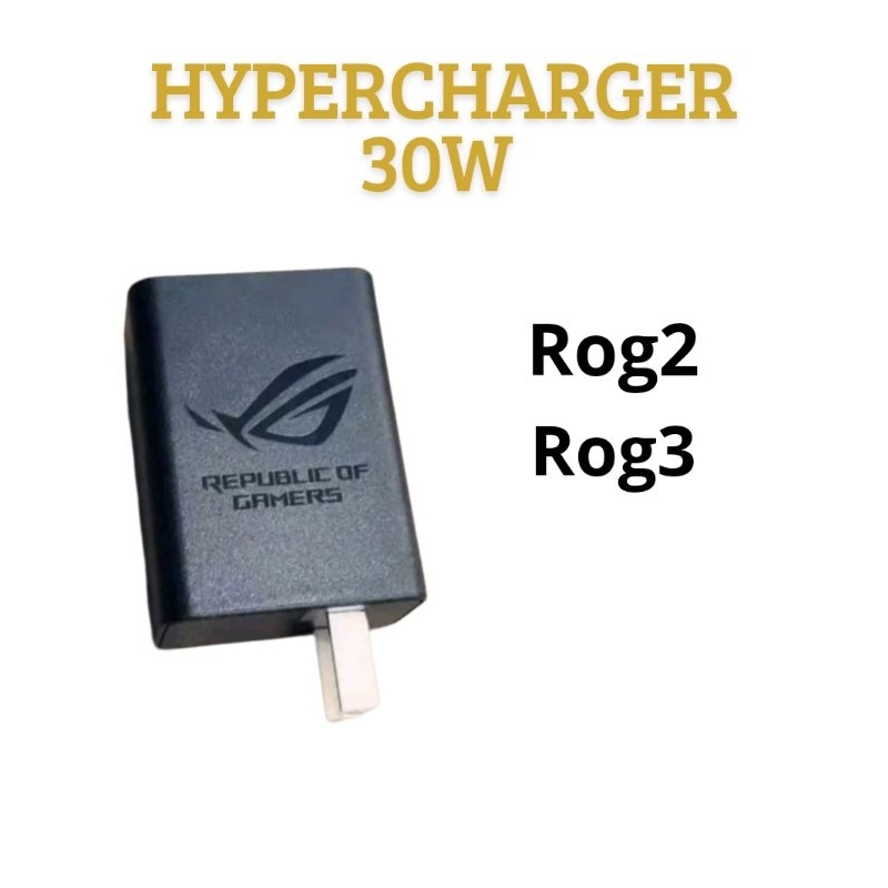 Jual Kabel charger ROG /kepala charger Rog 30 w Asus rog 2 rog 3 phone rog 5 adapter original ...
