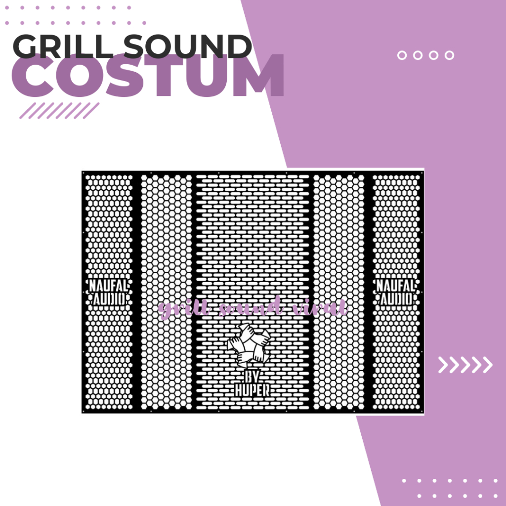Jual GRILL SOUND VIRAL - Grill Sound Custom Bebas Request Ukuran Dan ...