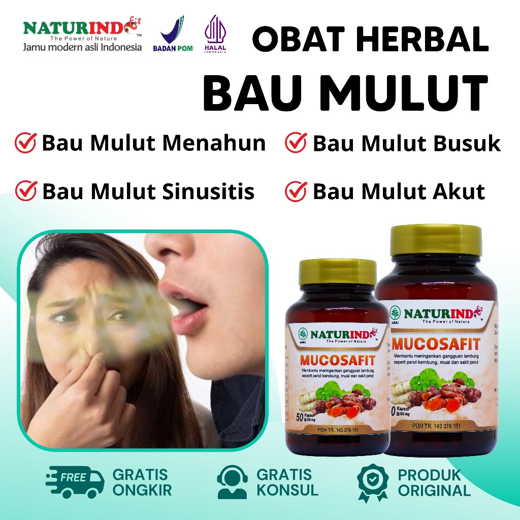 Jual Obat Bau Mulut Dan Nafas Penghilang Bau Mulut Ampuh Mucosafit ...