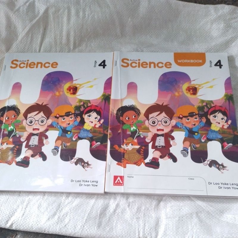Jual BUKU ACTIVE SCIENCE STAGE 4 TEXTBOOK WORKBOOK | Shopee Indonesia