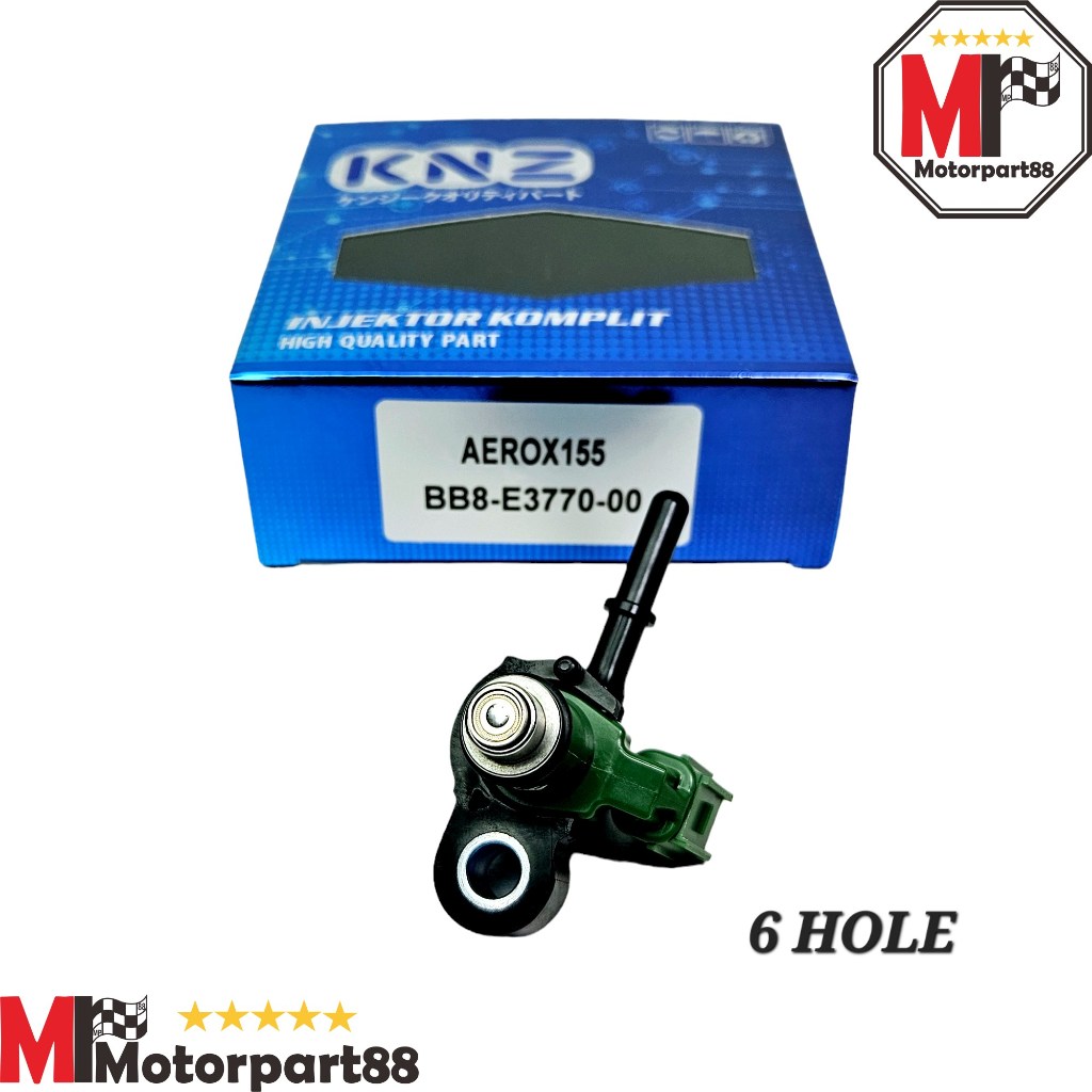 Jual INJEKTOR INJECTOR FUEL AEROX 155 BB8 6 HOLE KNZ | Shopee Indonesia
