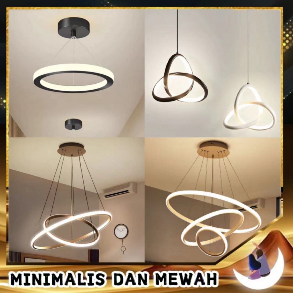 Jual Lampu Gantung minimalis modern Lampu Hias Gantung Lampu Led Plafon Lampu Gantung Ruang Tamu ...
