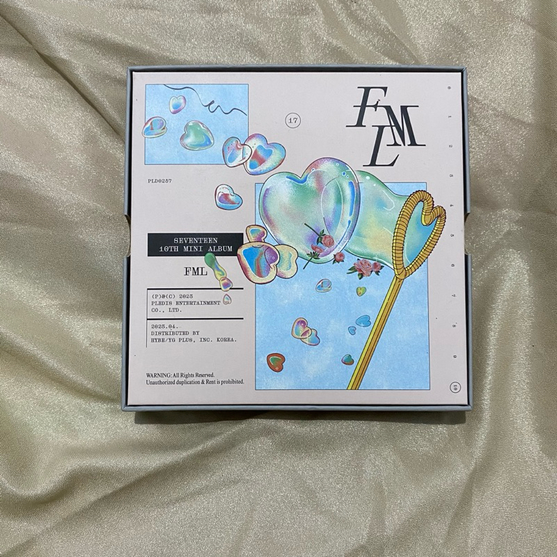 Jual ALBUM ONLY SEVENTEEN FML CARAT VERSION JUN ORIGINAL | Shopee Indonesia