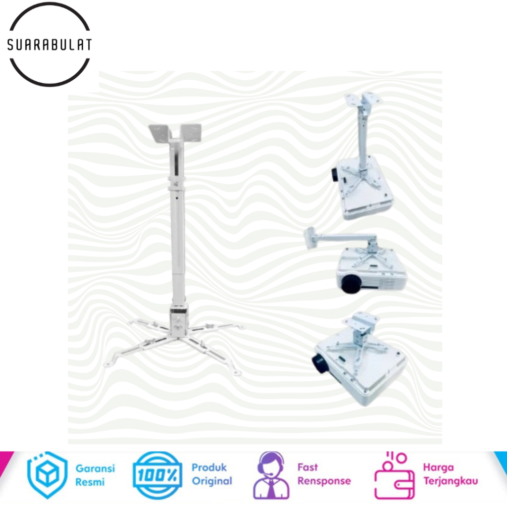 Jual Bracket Proyektor Gantung Universal Projector Braket Wall Ceiling ...