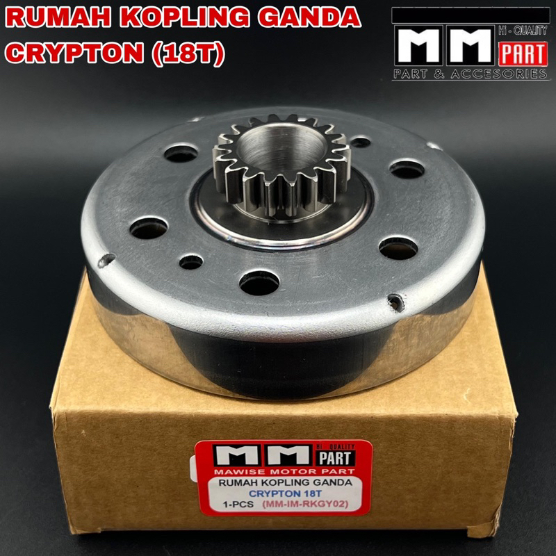 Jual RUMAH KOPLING GANDA MANGKOK CRYPTON JUPITER Z VEGA R NEW VEGA 18T | Shopee Indonesia