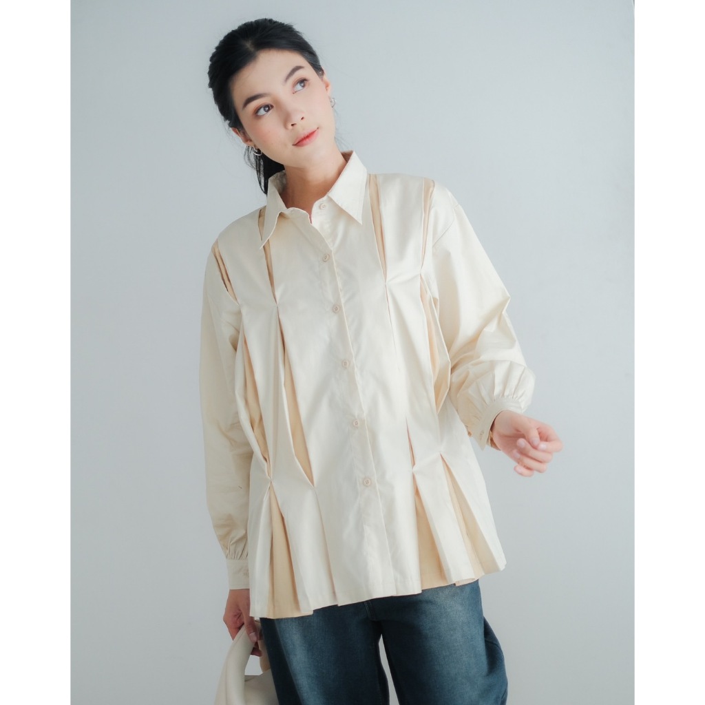 Jual Myrubylicious SELZAR SHIRT | ATASAN WANITA | KEMEJA | Shopee Indonesia