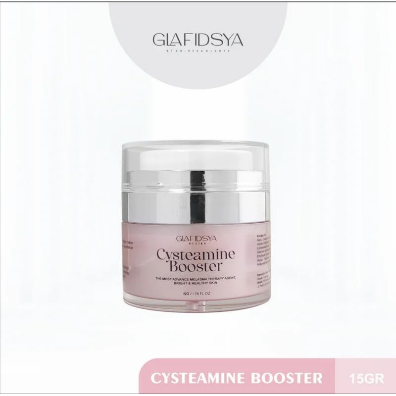 Jual GLAFIDSYA CYSTEAMINE BOOSTER 15 GR /FACE BLEACHING/BLEACHING MUKA ...