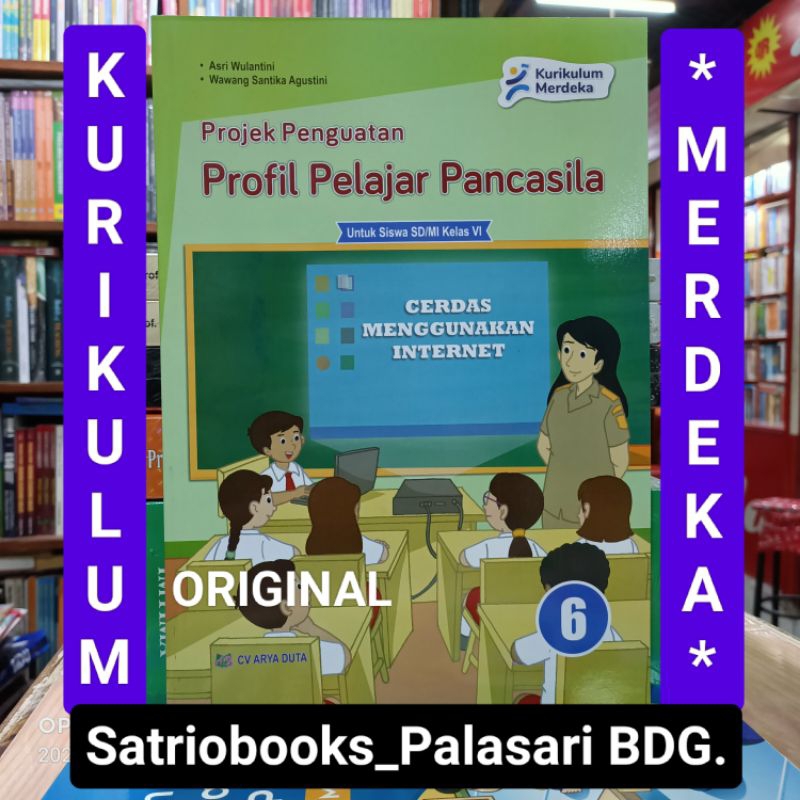 Jual BUKU P5. PROJEK PENGUATAN PROFIL PELAJAR PANCASILA KELAS 6 CV. ARYADUTA. ORIGINAL. | Shopee ...