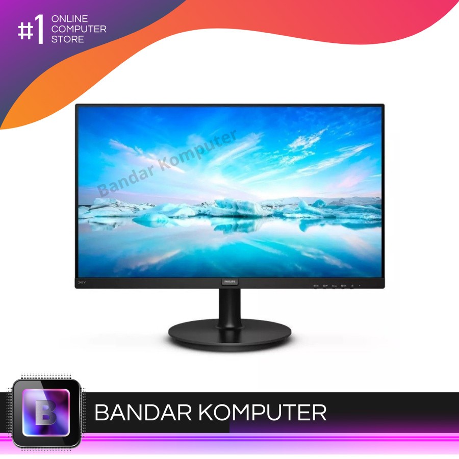 Jual Monitor LED Philips 241V8LB 241V8 24" IPS 1080p 75Hz 4ms HDMI ...
