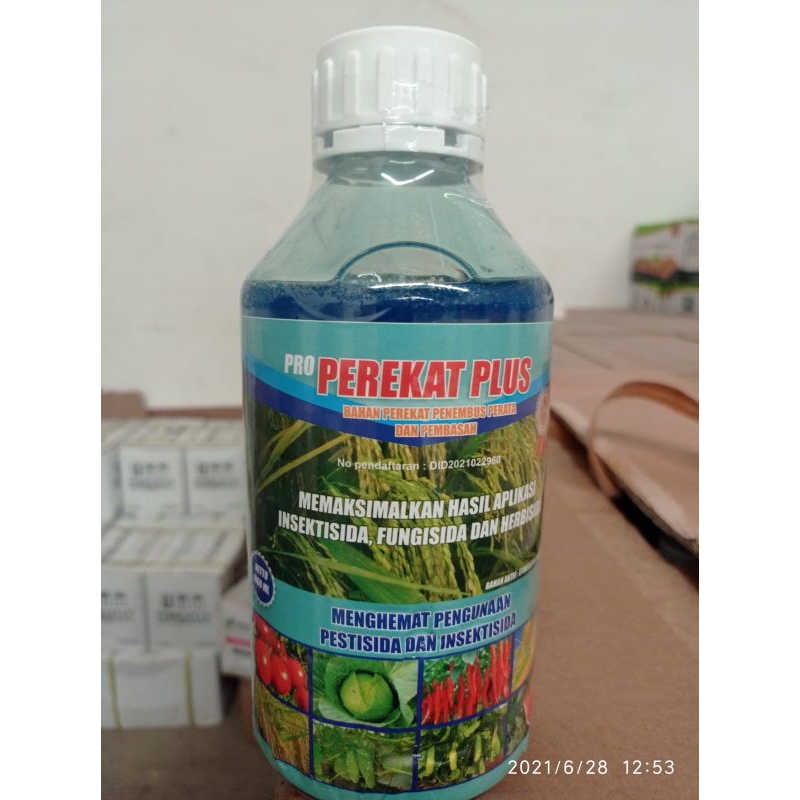 Jual Pro perekat biru bening- 1 Liter | Shopee Indonesia