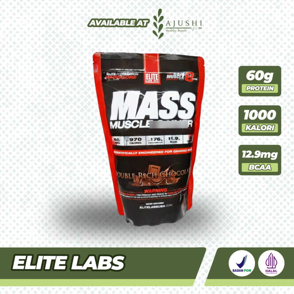 Jual Elite Labs Muscle Mass Gainer 2 Lbs (Weight Gainer) | Shopee Indonesia