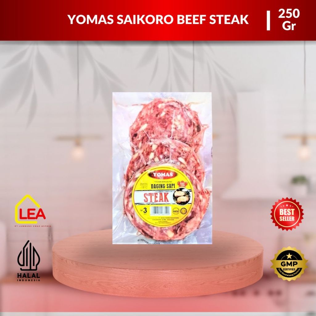 Jual Yomas Saikoro Beef Steak 250gr / Daging Sapi Wagyu Saikoro ...