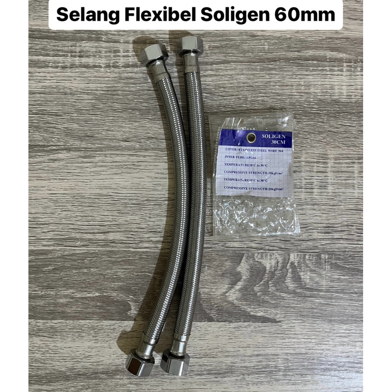 Jual Selang Flexible Soligen 60cm Flexibel | Kloset | Cabang Soligen ...