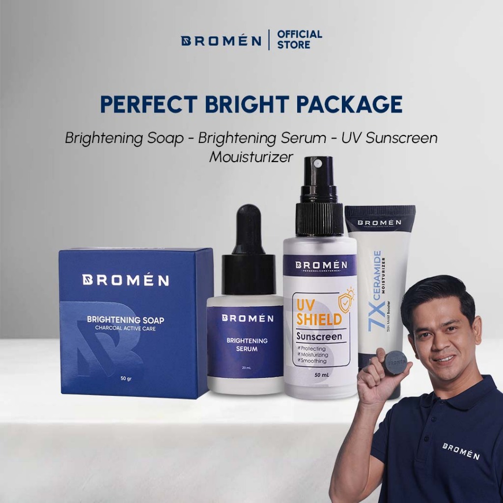 Jual BROMEN BRIGHTENING BOOSTER PLUS ( Brightening Soap + Brightening ...