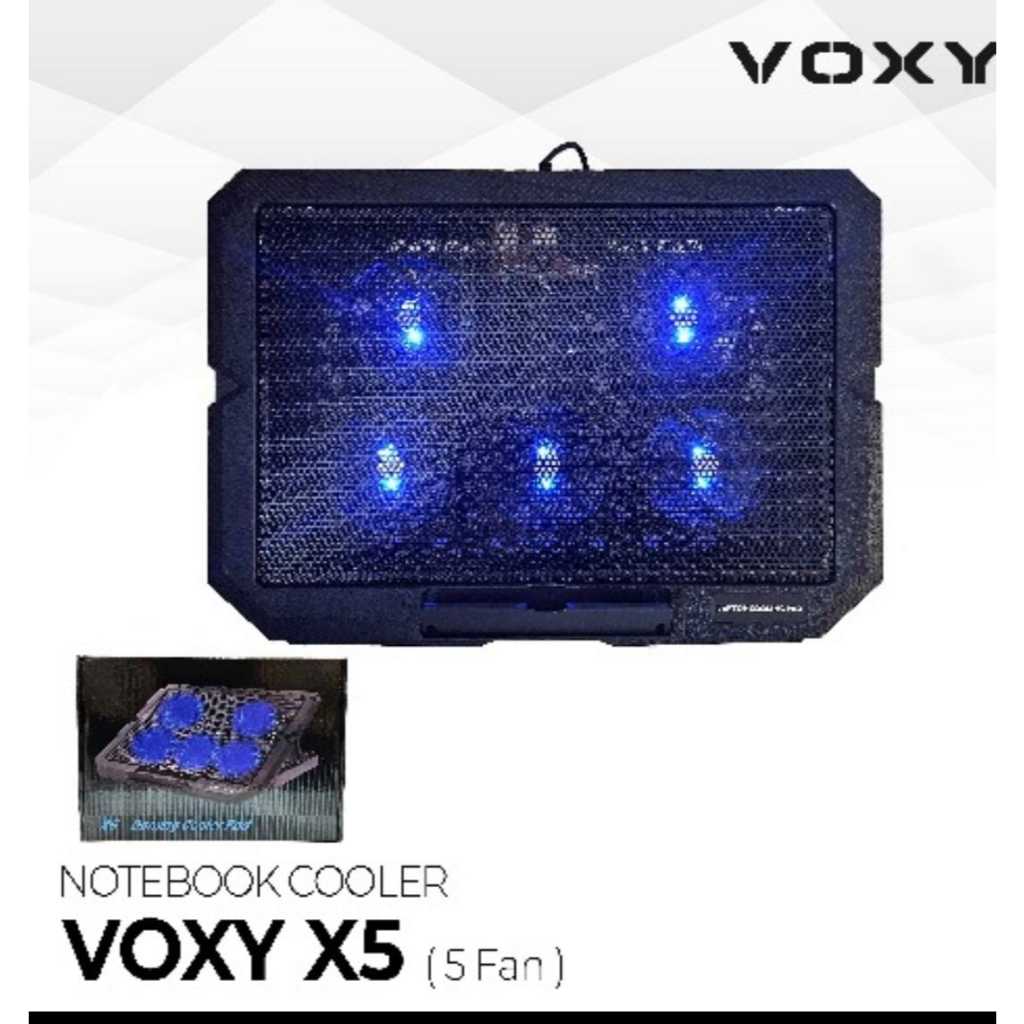 Jual Notebook Coller Fan RGB - Laptop Cooling Pad Gaming X5 coolpad ...