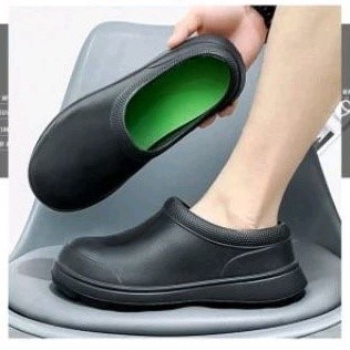 Jual sepatu kitchen sepatu tahan air & minyak sepatu standar hijau ...