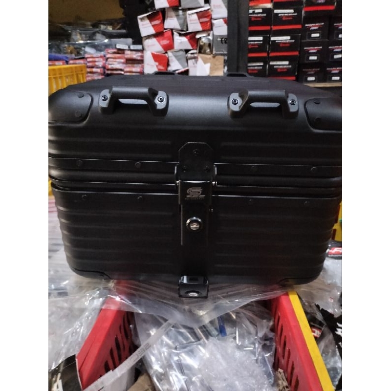 Jual BOX MOTOR SEC ALMUNIUM UNIVERSAL 45 LITER ADVENTURE KOTAK BOX ...