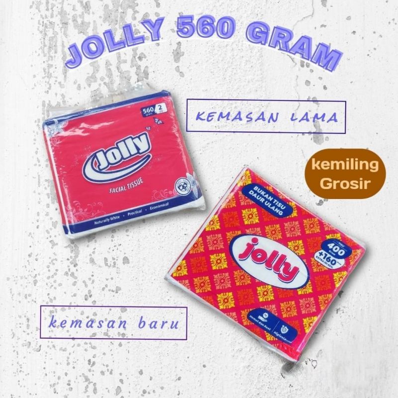 Jual TISU TISSUE JOLLY 560 / JOLLY Kemasan Besar | Shopee Indonesia
