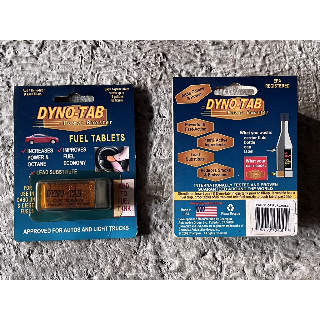 Jual Dyno-Tab Power Booster Fuel Tablets | Shopee Indonesia