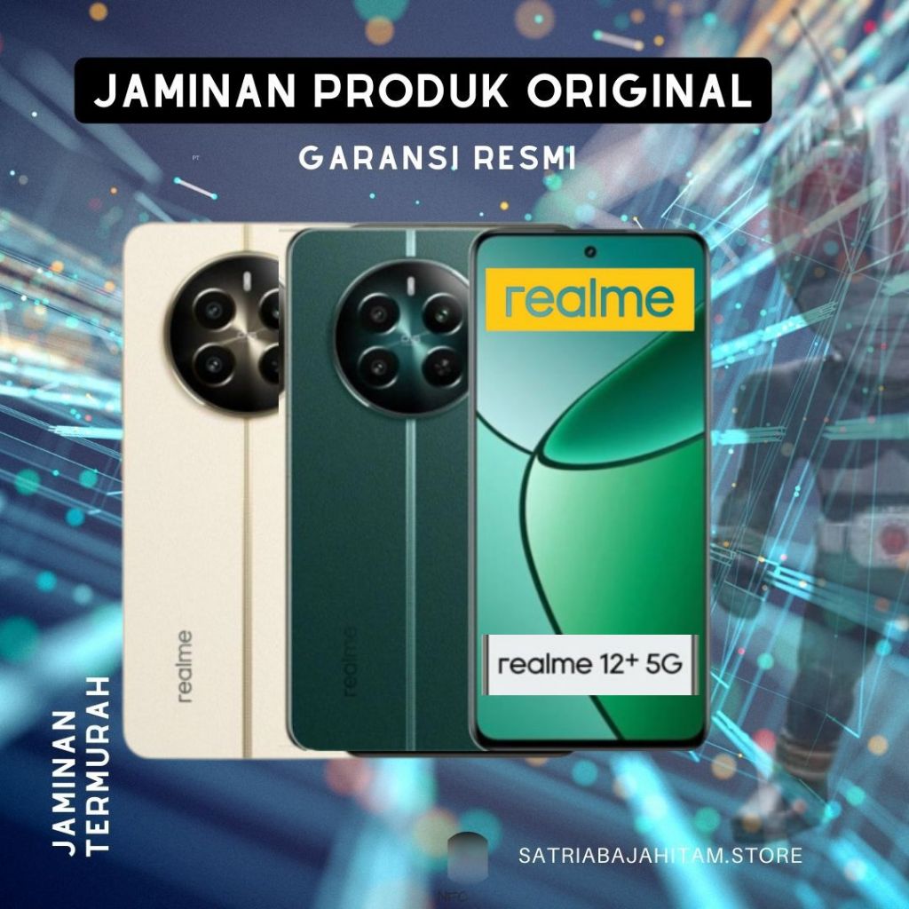 Jual REALME 12 PLUS 12+512GB 5G GARANSI RESMI | Shopee Indonesia