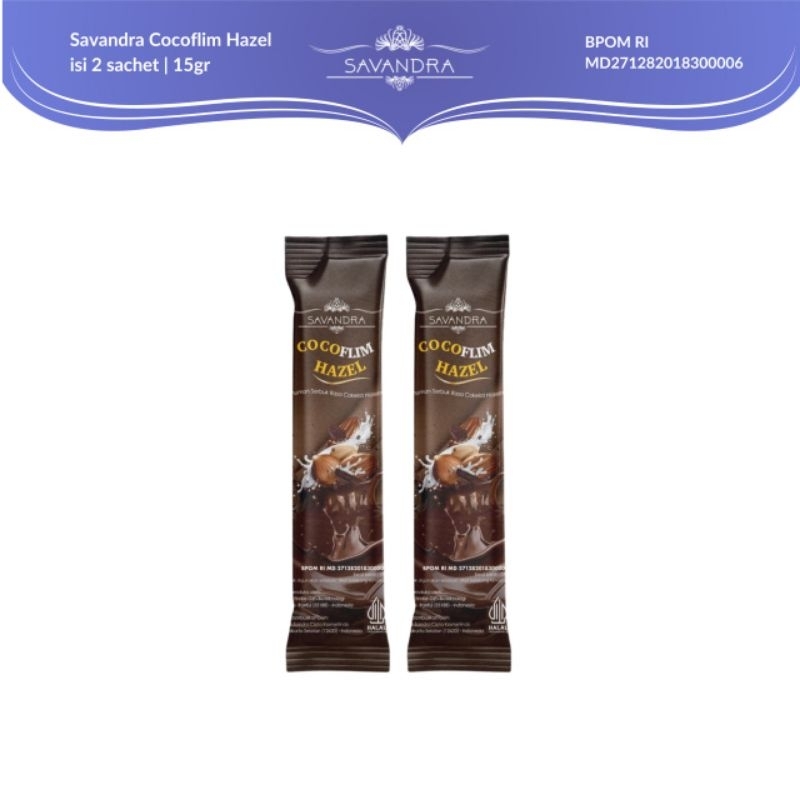 Jual Savandra Cocoflim Hazel x SLIMMING GLOW Fiber With Stem Cell ...