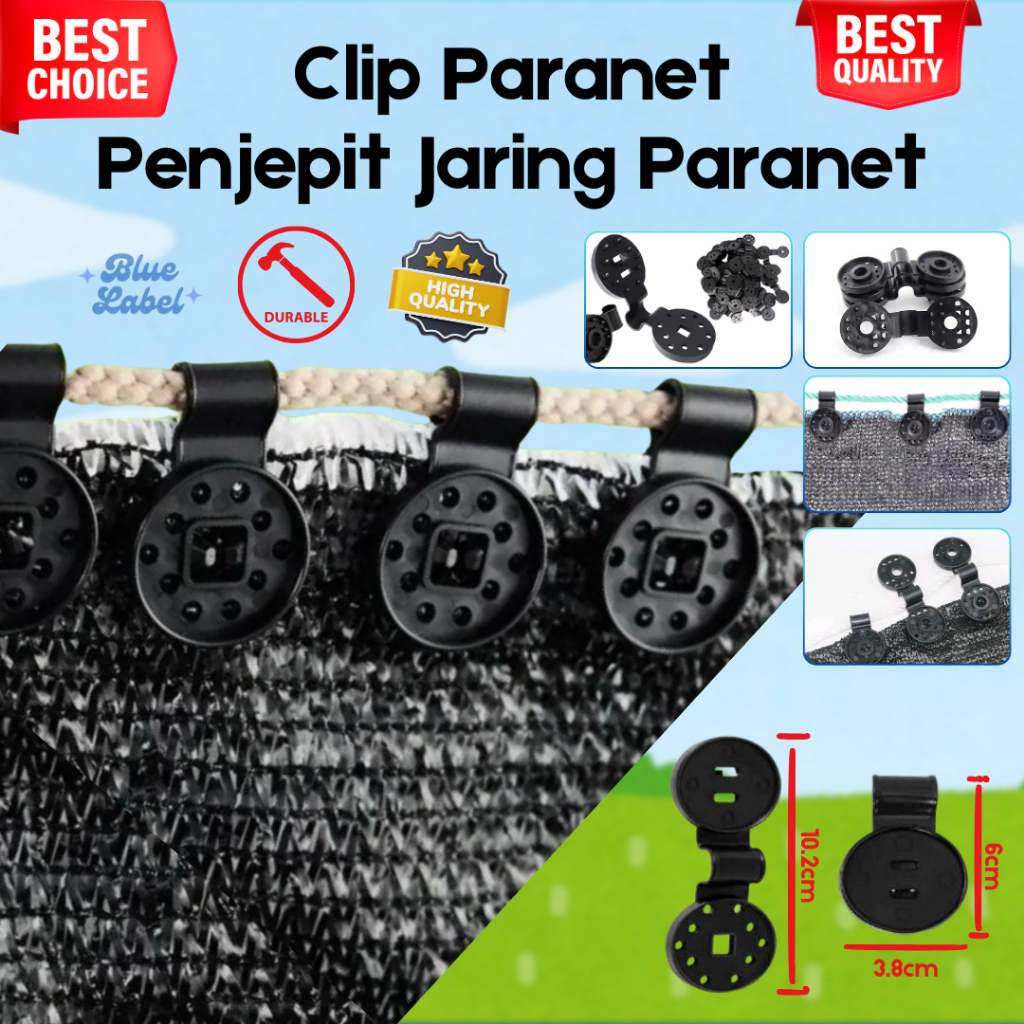 Jual KLIP PENJEPIT PARANET / Clip Pencepit Segala Macam Jaring Waring ...