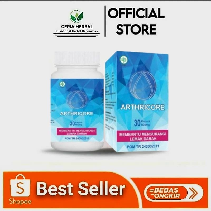 Jual ARTHRICORE ASLI OBAT HIPERTENSI DARAH TINGGI KOLESTROL STROKE ...