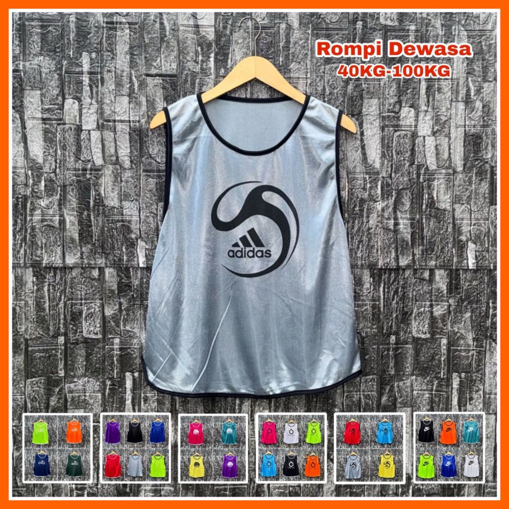 Jual Rompi Dewasa - Rompi Latihan Bola Pria Rompi Latihan Tim Futsal ...