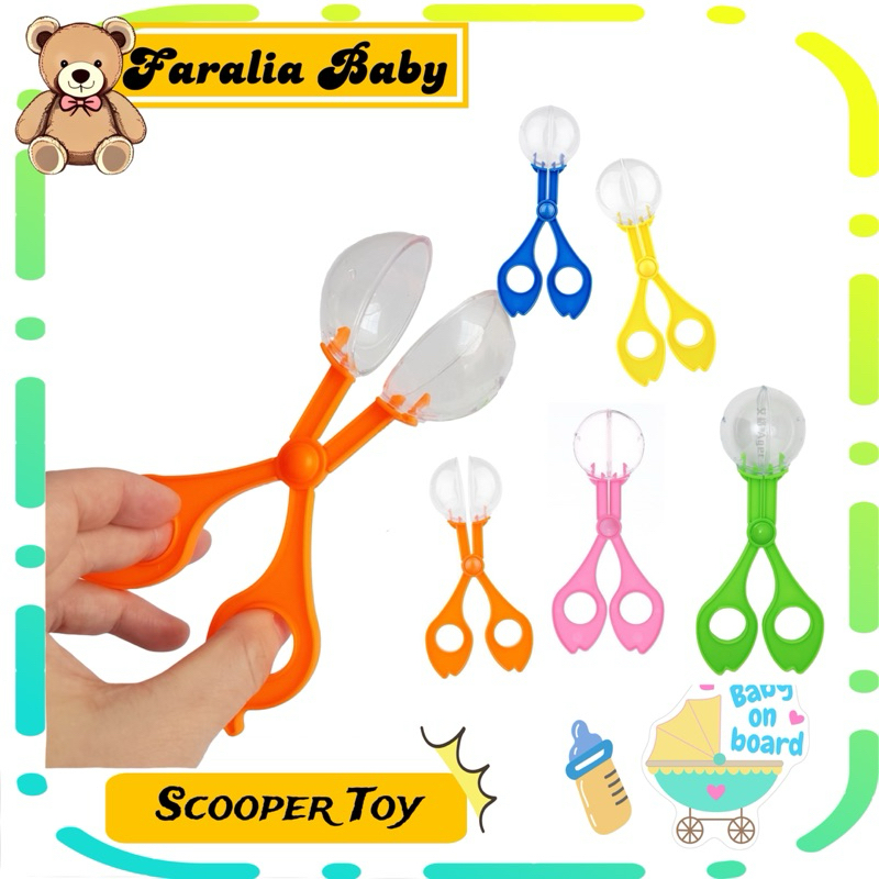 Jual Scooper Mainan Montessori Toy Alat Jepitan Capitan Waterbeads ...