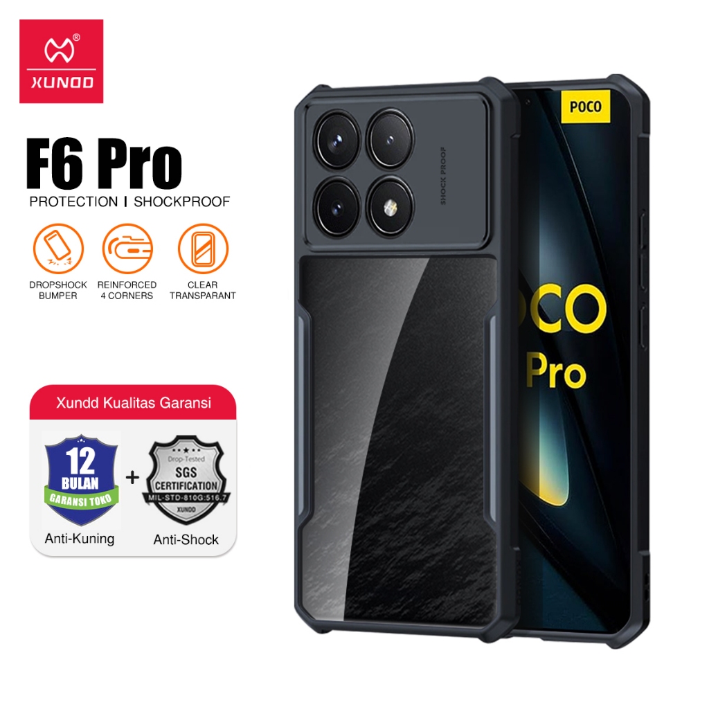 Jual XUNDD Case Xiaomi Xiaomi Poco F6 Pro 6.67 inch Shockproof Slim ...
