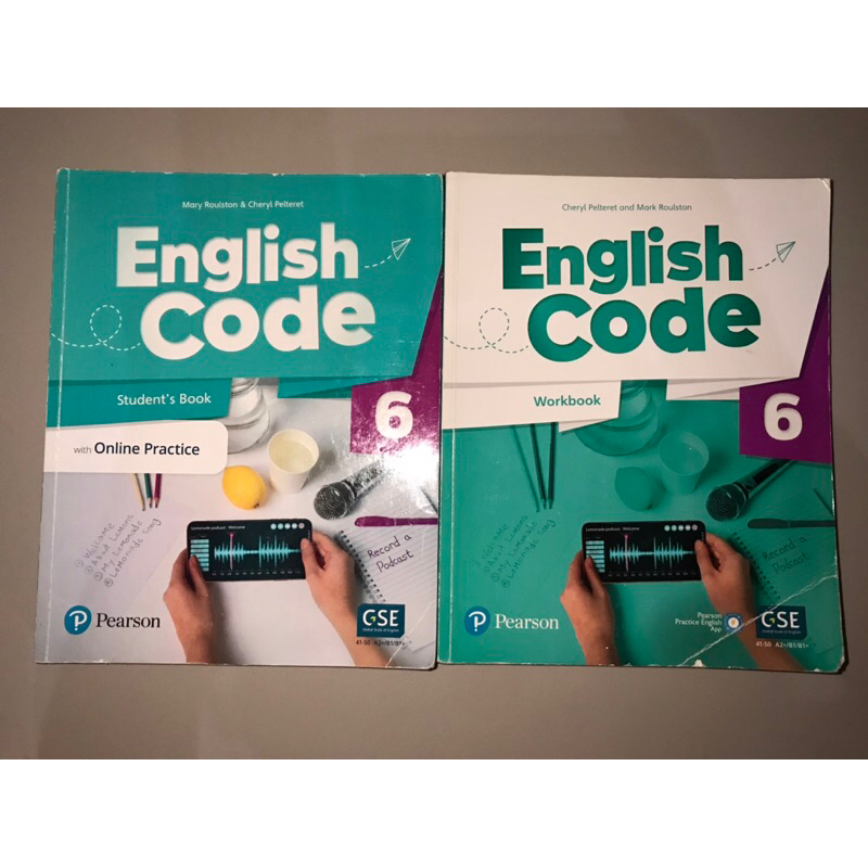 Jual ENGLISH CODE 6 Student Book and Workbook | Shopee Indonesia
