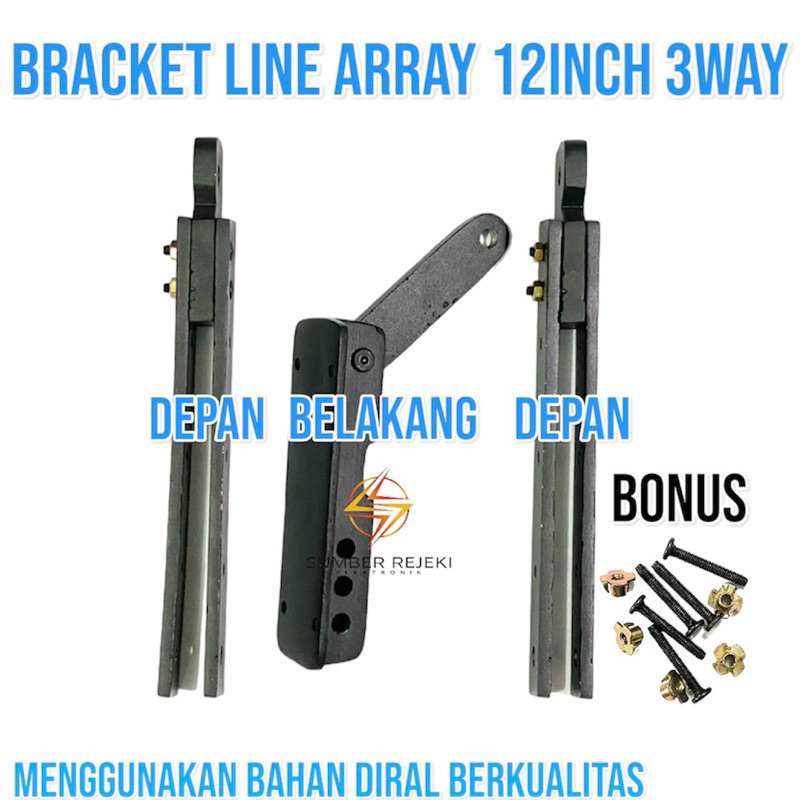 Jual Bracket Line Array 12inch 3way | Shopee Indonesia Jual Bracket Line Array 12inch 3way | Shopee Indonesia