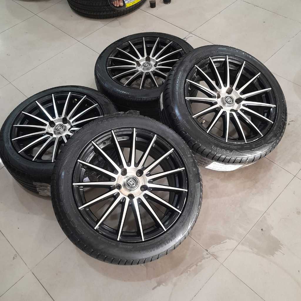Jual velg mobil bekas racing milano r17 buat x-pander innova serena ...