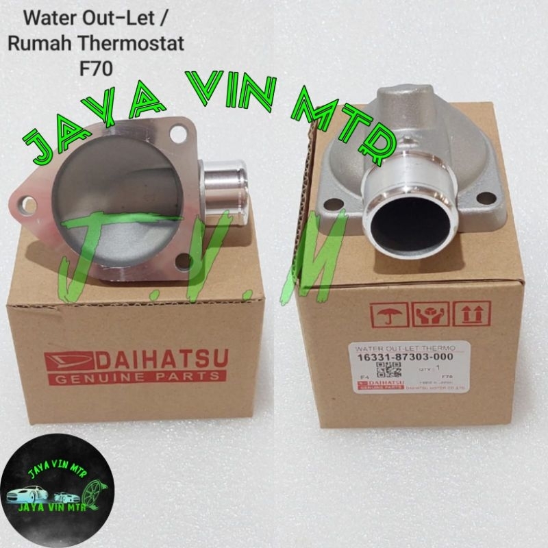 Jual Water outlet water out let rumah thermostat Daihatsu F70 Taft GT ...