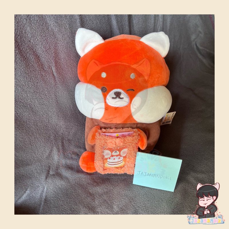 Jual [READY] DAISO KR BONEKA BERUANG MERAH TEMPAT PHOTOCARD (Baca ...