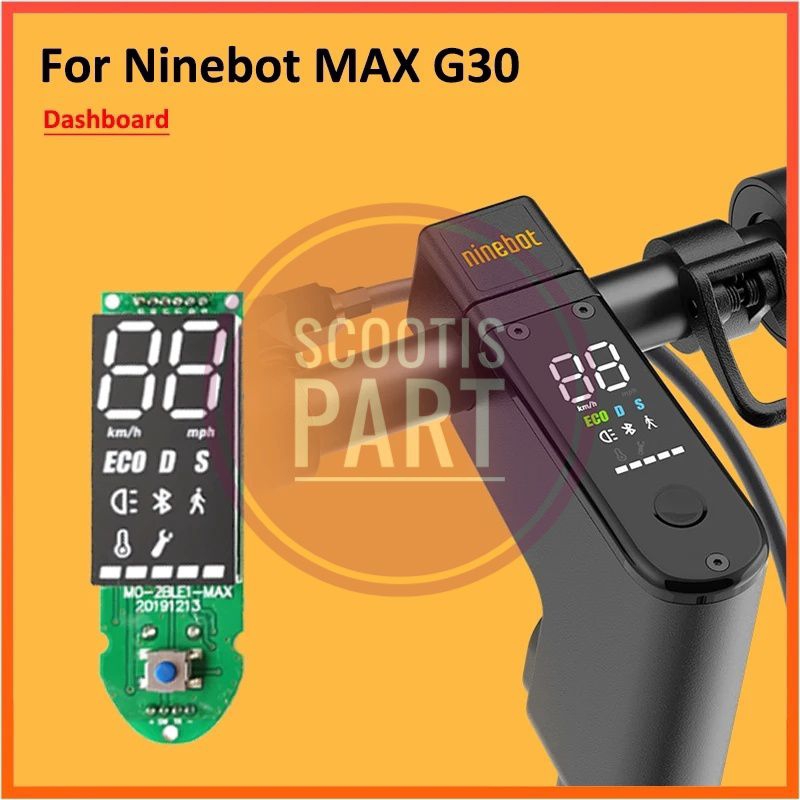 Jual Dashboard Display Panel Skuter Listrik Ninebot Max G30 | Shopee ...