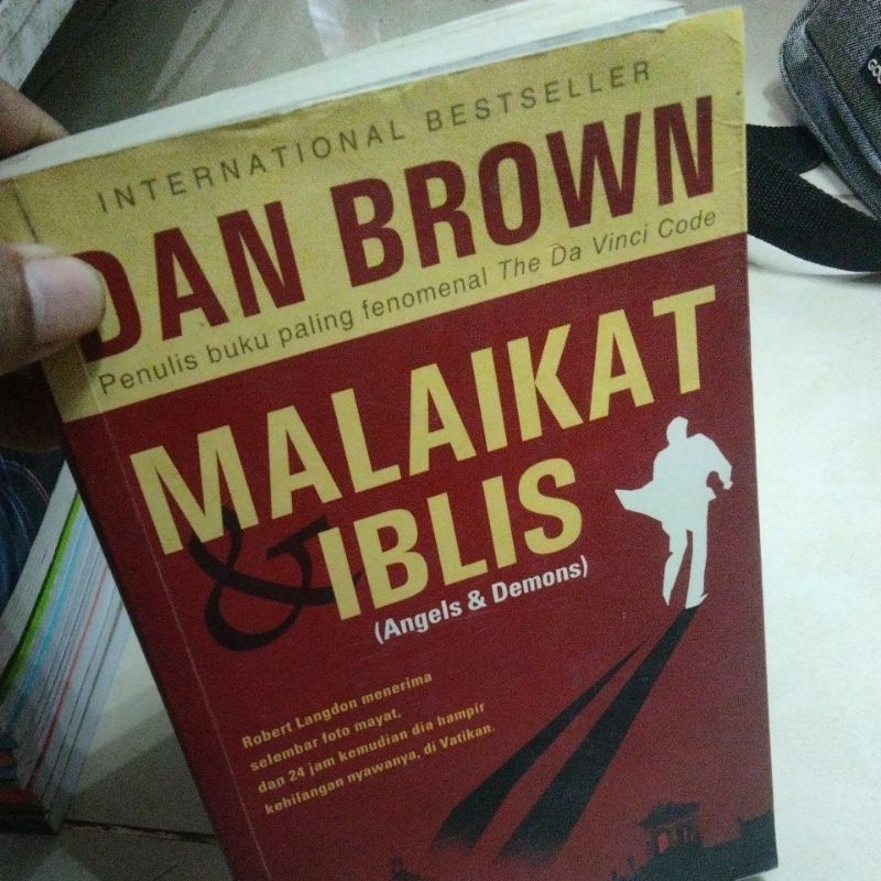 Jual MALAIKAT & IBLIS DAN BROWN | Shopee Indonesia