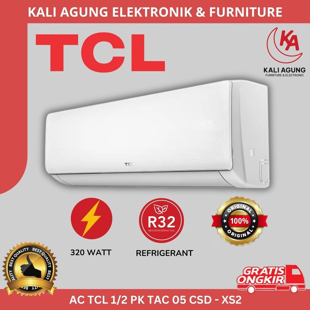 Jual AC TCL 1/2 PK TAC 05 CSD / AC LOW WATT / GRATIS PEMASANGAN SERANG KOTA | Shopee Indonesia