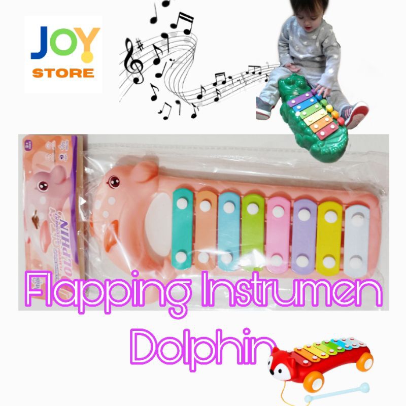 Jual Mainan Anak Berbunyi Alat Musik Pukul Perkusi - Xylophone Flapping ...