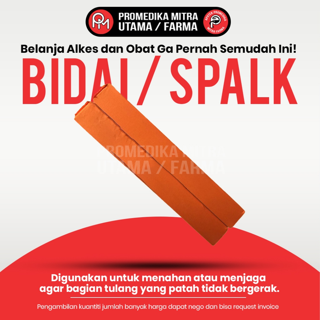 Jual Spalk Kaki Dewasa & Anak-anak | Bidai Kayu untuk Patah Tulang ...