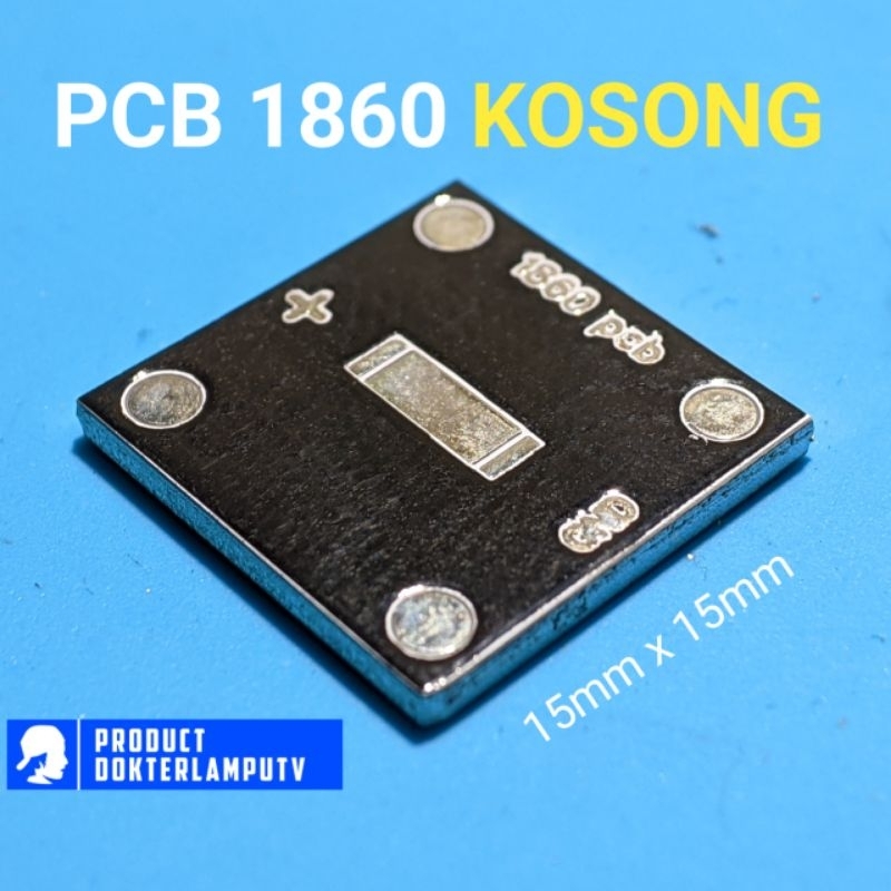 Jual PCB KOSONG 1860 15X15MM HITAM | Shopee Indonesia