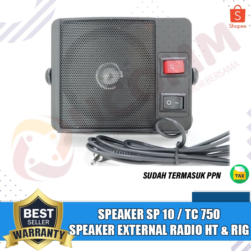 Jual Speaker SP 10 Radio Ht Rig Kenwood Icom Yaesu Speaker Ts 750 External | Shopee Indonesia