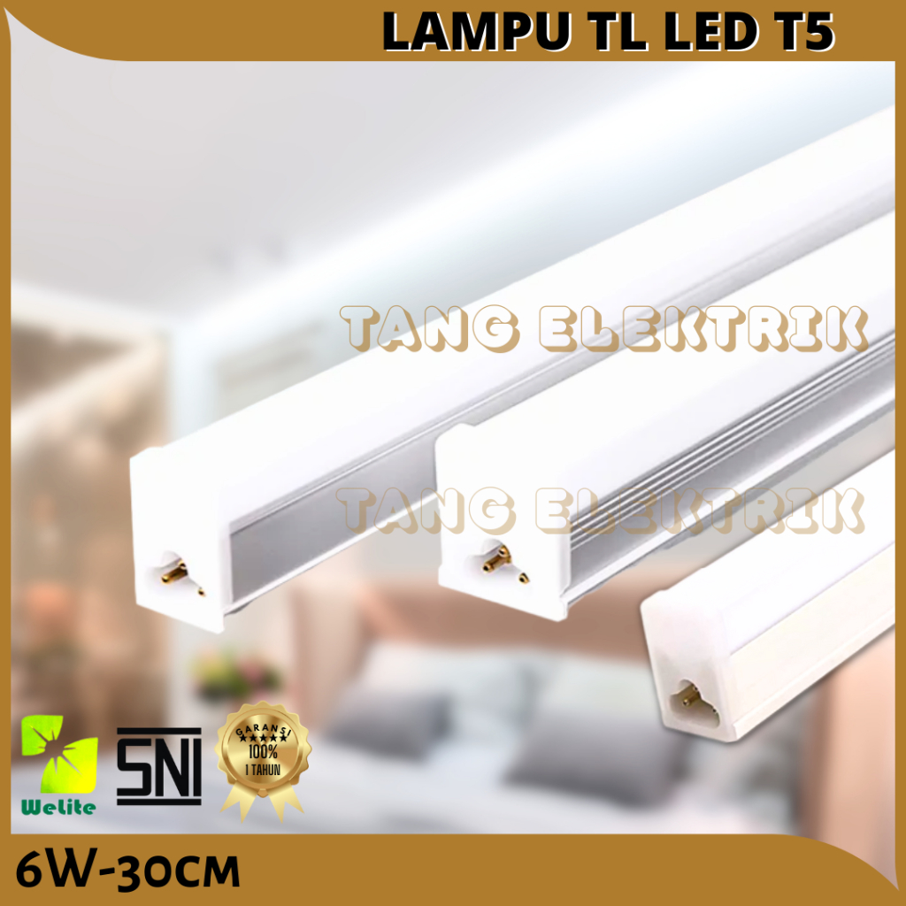Jual Lampu T5 LED Lampu TL T5 6W 30CM Lampu Tubelight T5 Lampu Neon Box Bergaransi | Shopee ...