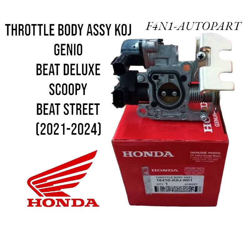 Jual THROTTLE BODY ASSY HONDA GENIO/BEAT DELUXE/BEAT STREET/SCOOPY KOJ ...