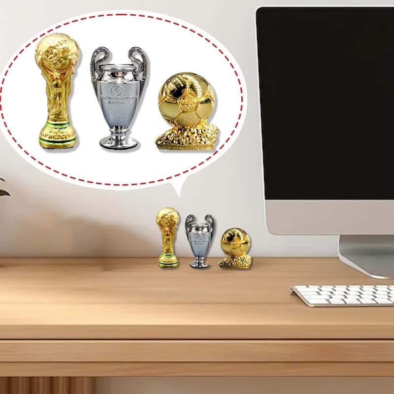 Jual Indah Dan Ringkas Tiga Model Piala Dunia 2022 Replika Piala Dunia ...